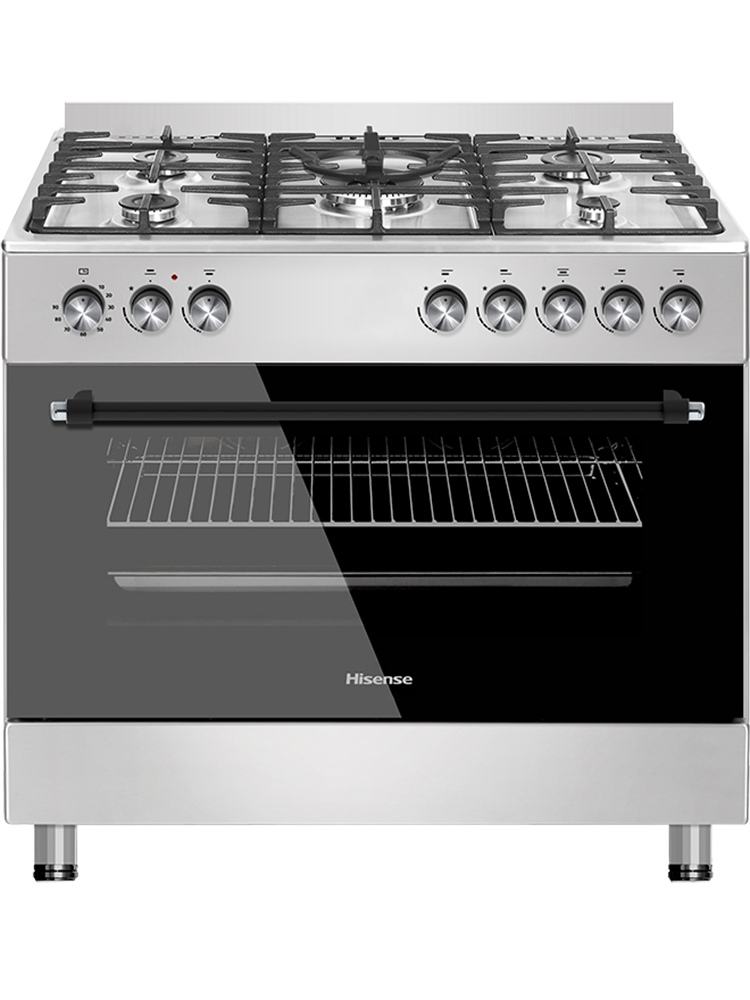 HISENSE 90CM GAS/ELECTRIC HFS905GES – DemoDepot